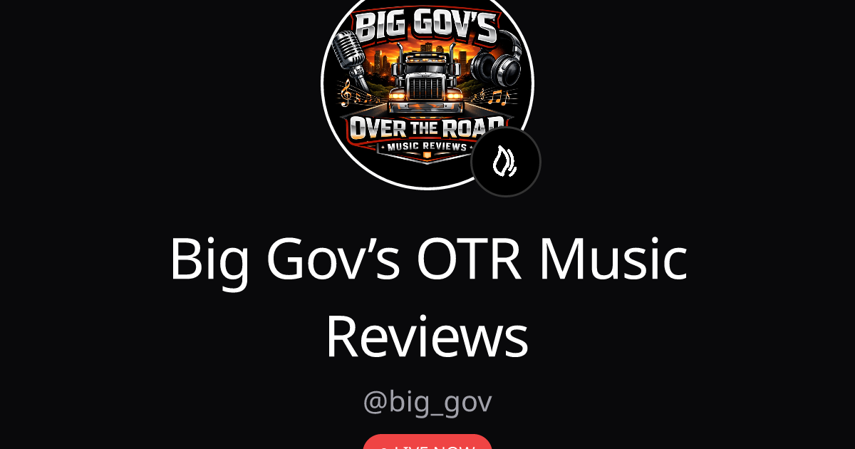 Big Gov’s OTR Music Reviews is LIVE on Nero